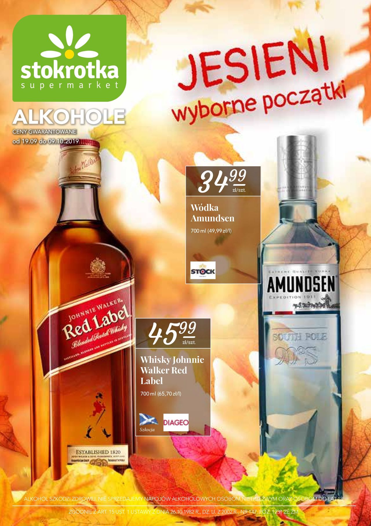 Stokrotka - gazetka promocyjna 19-09-2019 | Gazetkowo.pl