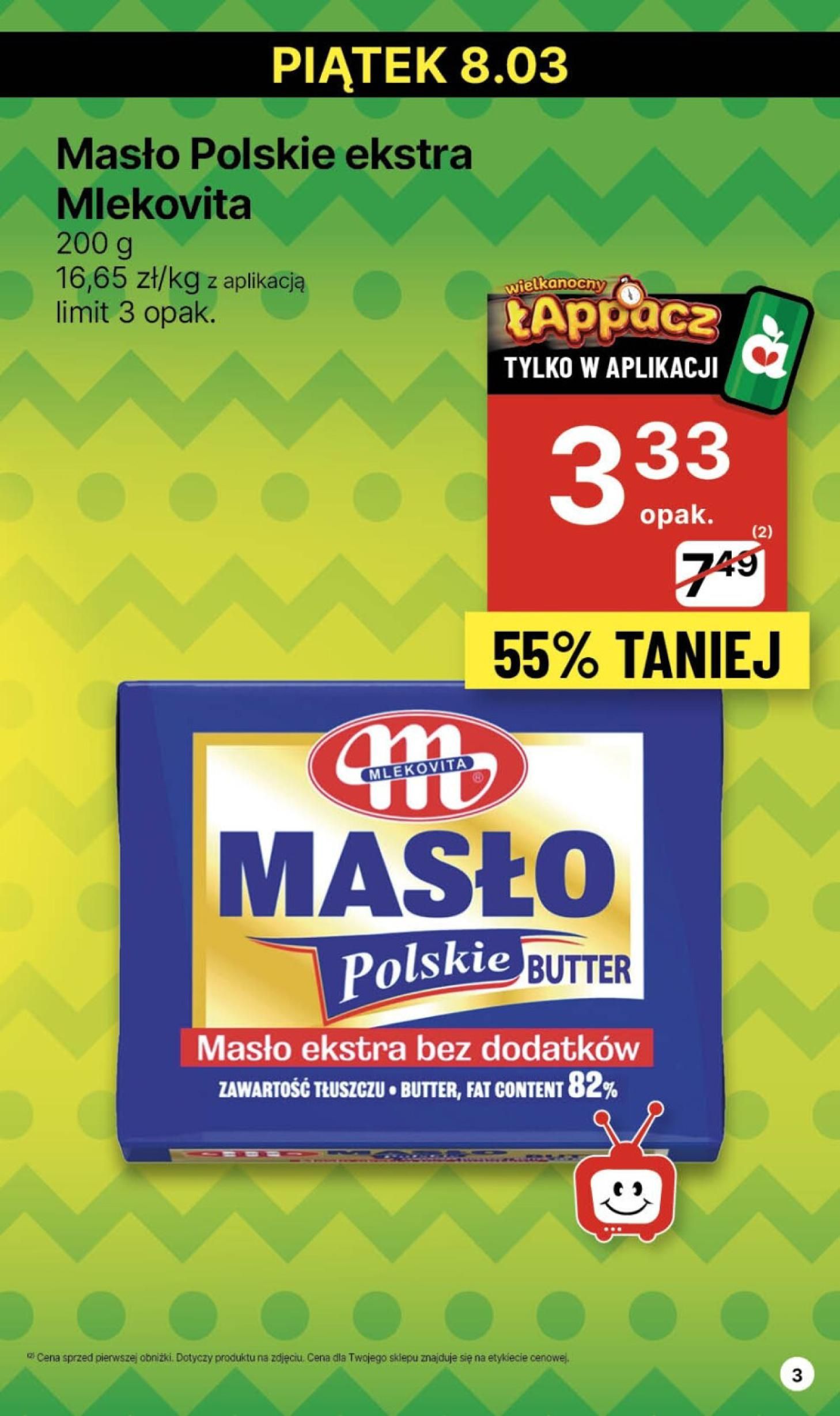 Maslo ekstra Mlekovita Polskie - gazetki | Gazetkowo.pl